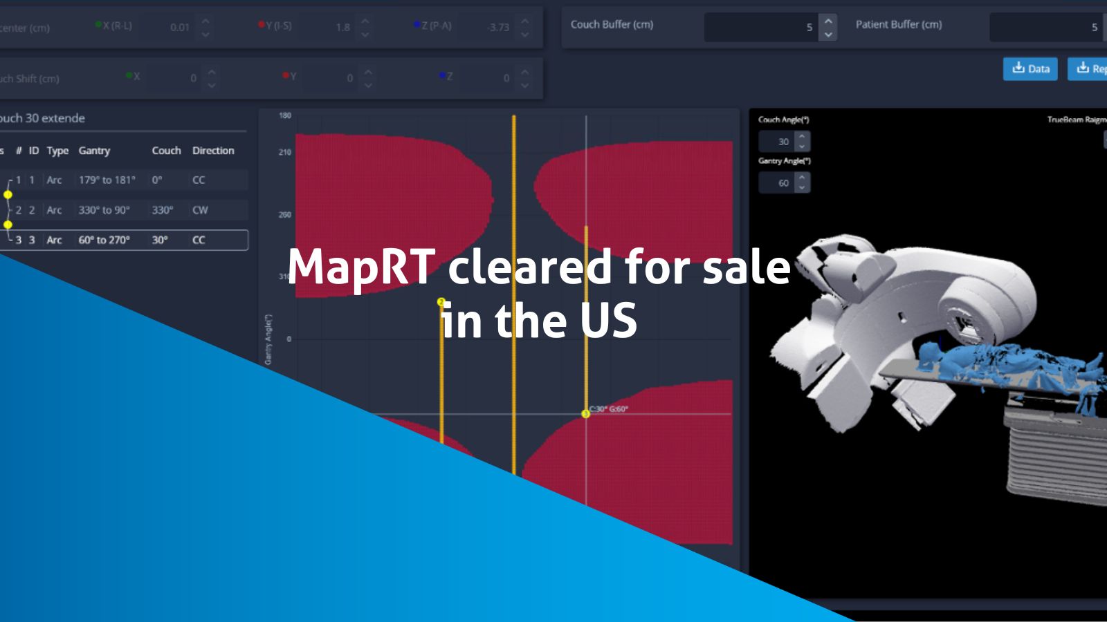 MapRT cleared for sale in the US - Vision RT