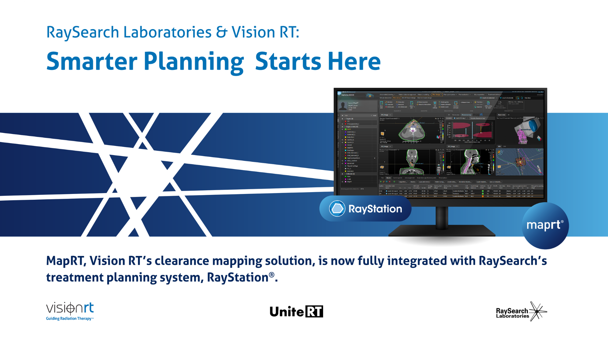 RaySearch Laboratories and Vision RT Unveil Seamless Integration at ...