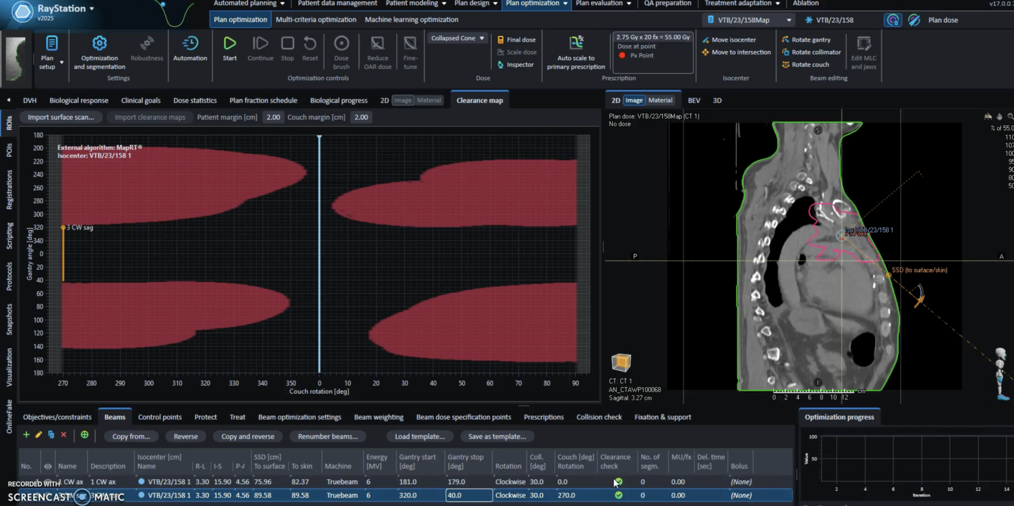 MapRT | SGRT for Clearance Mapping